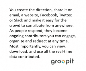Groopit: The AI Engine for Problem-Solving